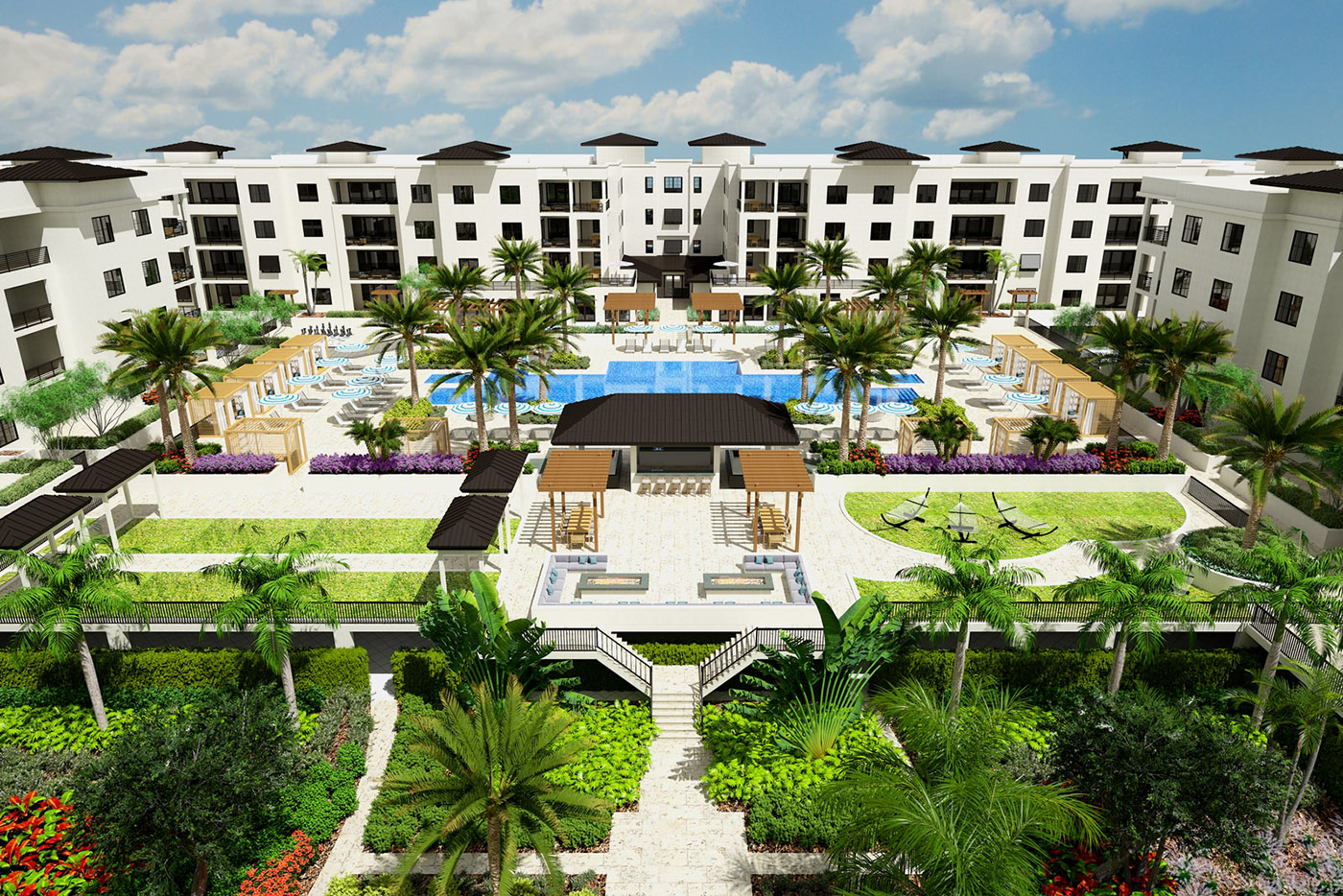 20,400-Square Foot Courtyard Park Nearing Completion at Eleven Eleven ...